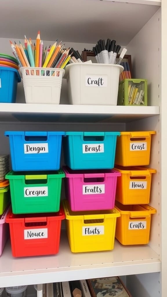 20 Creative Craft Storage Ideas To Organize Your Supplies