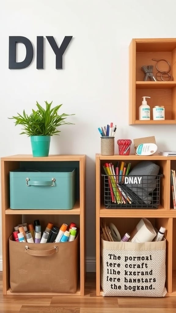 20 Creative Craft Storage Ideas To Organize Your Supplies